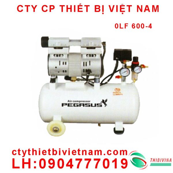 Máy nén khí giảm âm không dầu PEGASUS 0LF 600-4