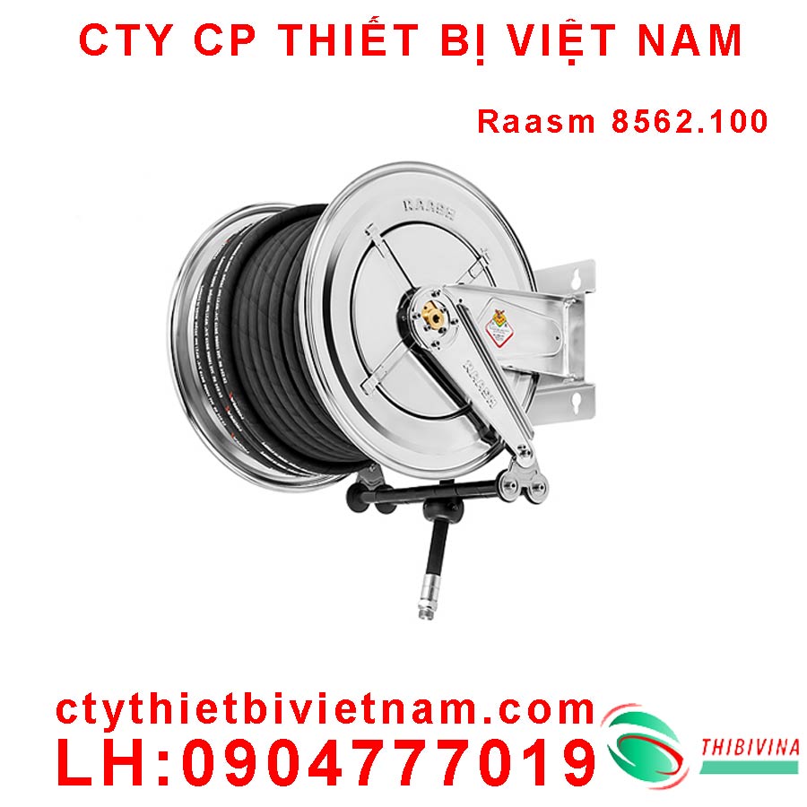 Cuộn dây dẫn hơi/nước-20 bar tự rút (cố định) hãng Raasm 8562.100 ...